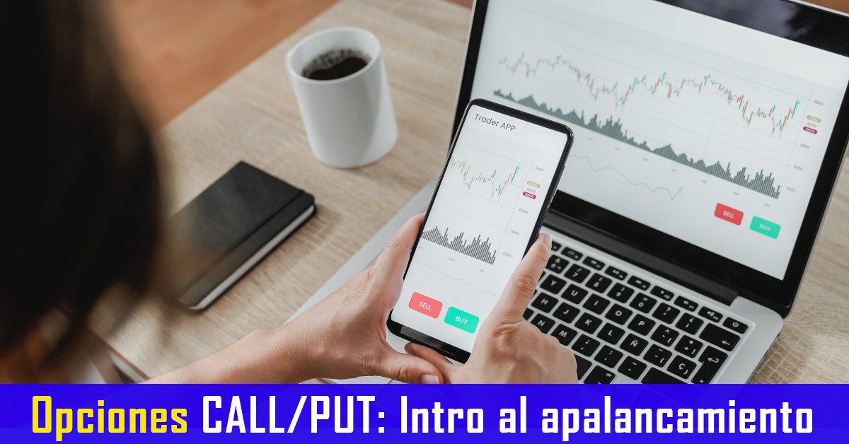 Opciones CALL y PUTS básicas. Ejemplos reales en Interactive Brokers